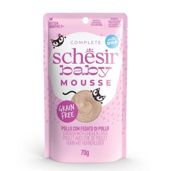 Schesir Baby Pouch-Mousse/ Piletina& Pileca jetra - 70 gr