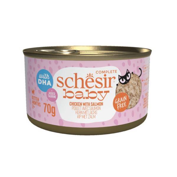 Schesir Baby Can piletina&losos - 70 gr