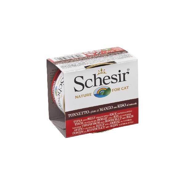 Schesir Jelly tunjevina, govedina, pirinač u sopstvenom soku - 85gr