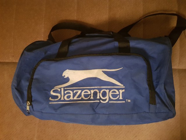 Putna torba plava Slazenger 50x26x30 cm,poluispravna