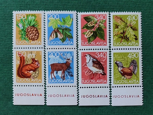 1978 SFRJ - Fauna i flora