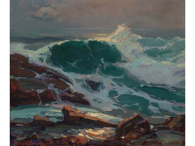 The Wave Franz Bischoff (American, 1864-1929)
