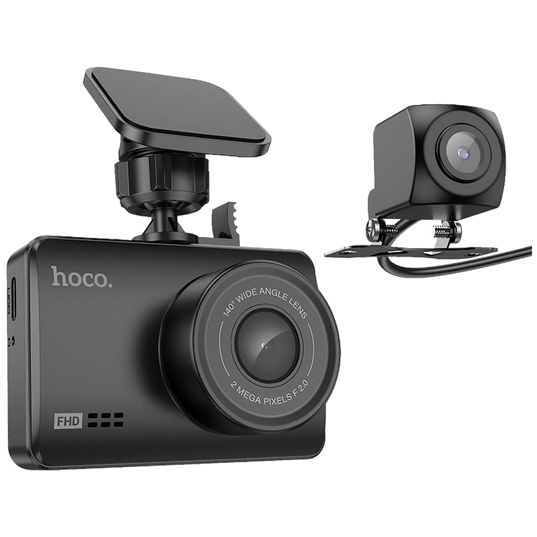 Auto kamera IPS HD ekran, dualna kamera, pregledom od 140°