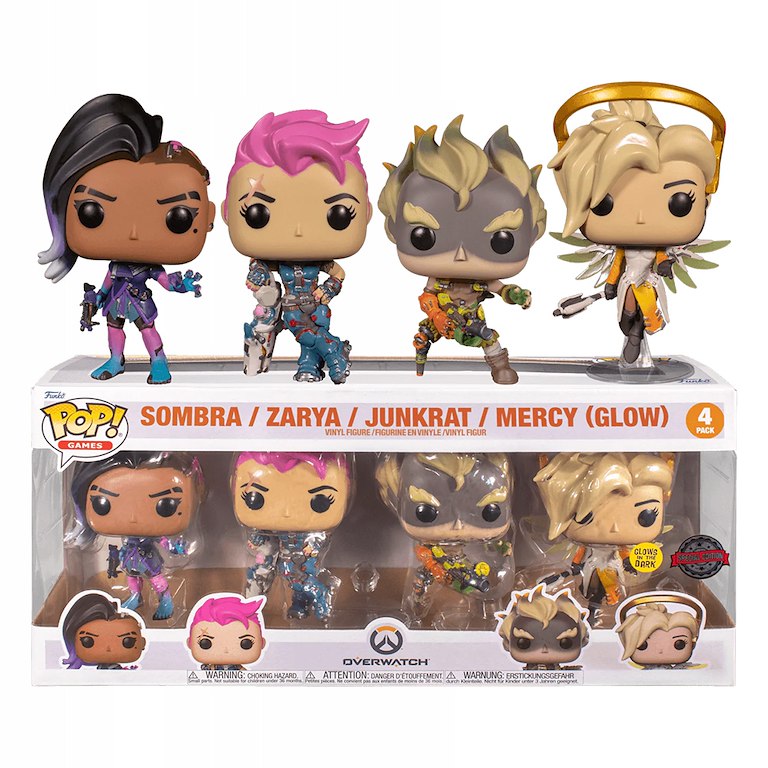 Funko POP! Games: Overwatch 4PK