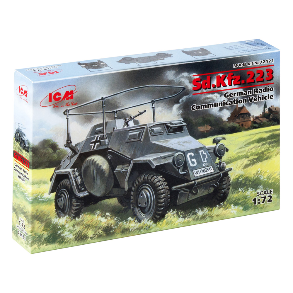 Sd.Kfz.223 German Radio Communication Vehicle 1:72