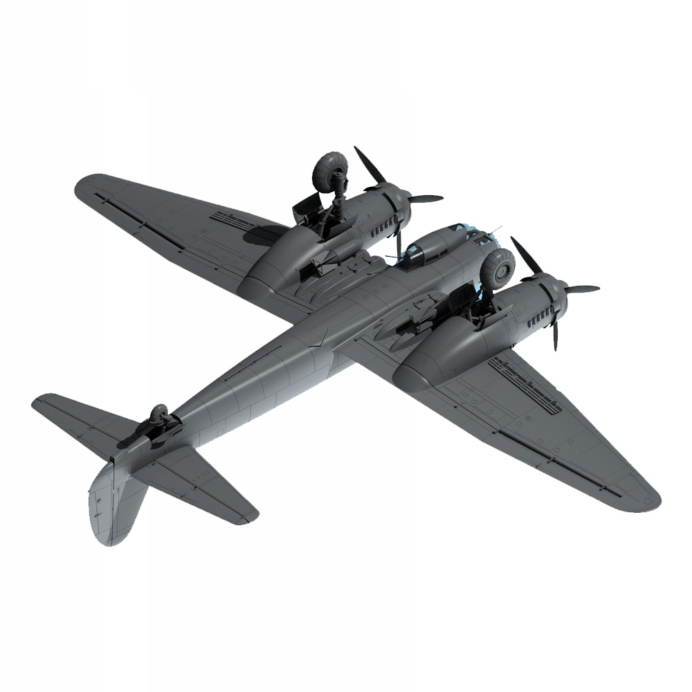 Model Kit Aircraft - Ju 88A-5 WWII German Bomber 1:48
