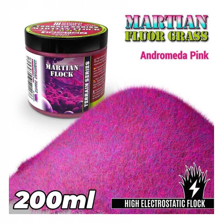 Martian Fluor Grass - Andromeda Pink - 200ml