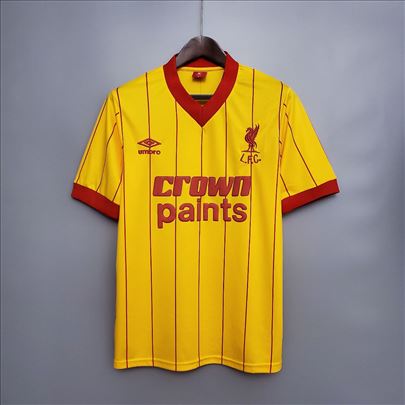 Liverpool 1984 gostujuci dres treca garnitura