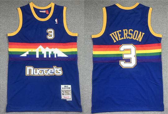 Allen Iverson - Denver Nuggets NBA dres