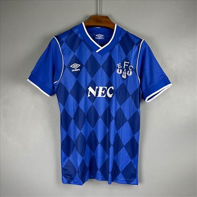 Everton 1986/1987 domaći dres