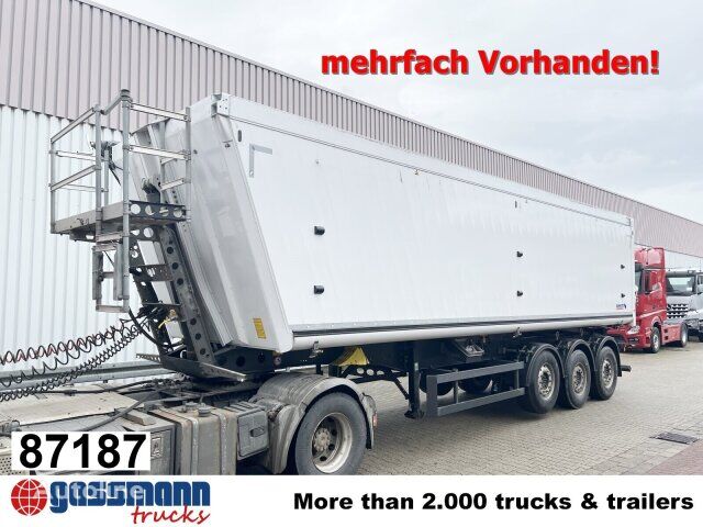 Schmitz Cargobull SKI 24 SL 9.6, Liftachse, Alumulde ca. 52m³ poluprikolica kipera