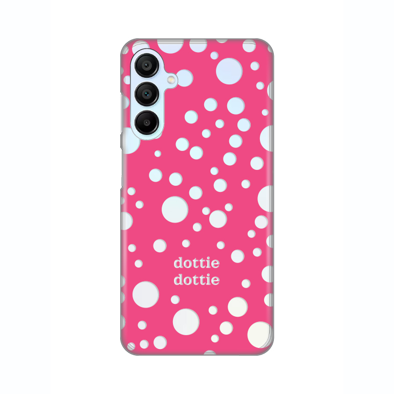 Maska Silikonska Print Skin za Samsung A156B Galaxy A15 5G Dottie Dottie Pink