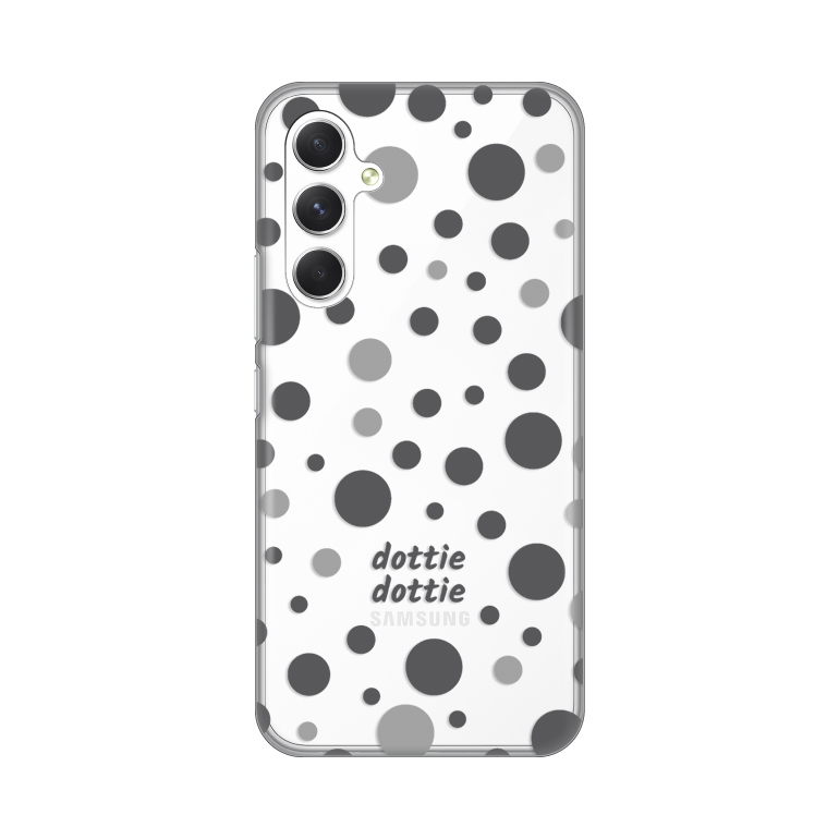 Maska Silikonska Print Skin za Samsung A546B Galaxy A54 5G Dottie Dottie Gray