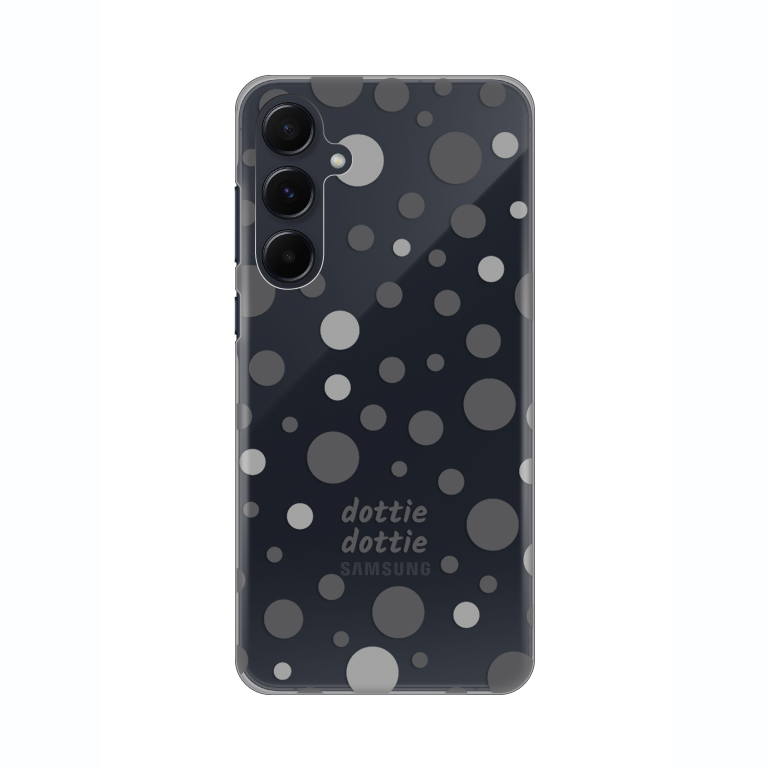 Maska Silikonska Print Skin za Samsung A556B Galaxy A55 Dottie Dottie Gray