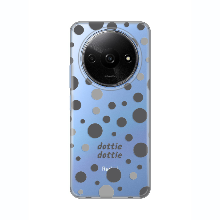 Maska Silikonska Print Skin za Xiaomi Redmi A3 Dottie Dottie Gray