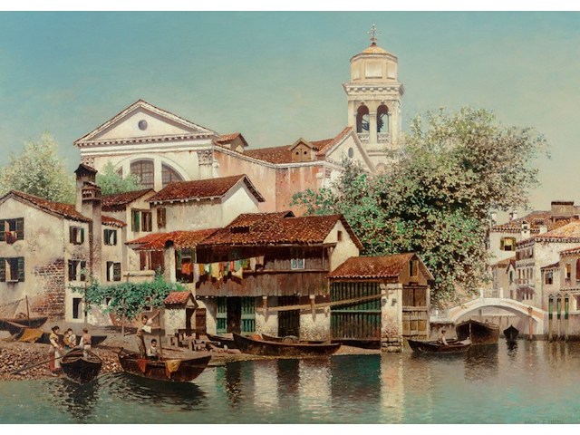 Venice (circa 1890) Henry Pember Smith (American, 1854-