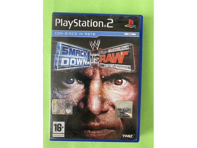 Smack Down Raw - PS2 igrica - 2 primerak