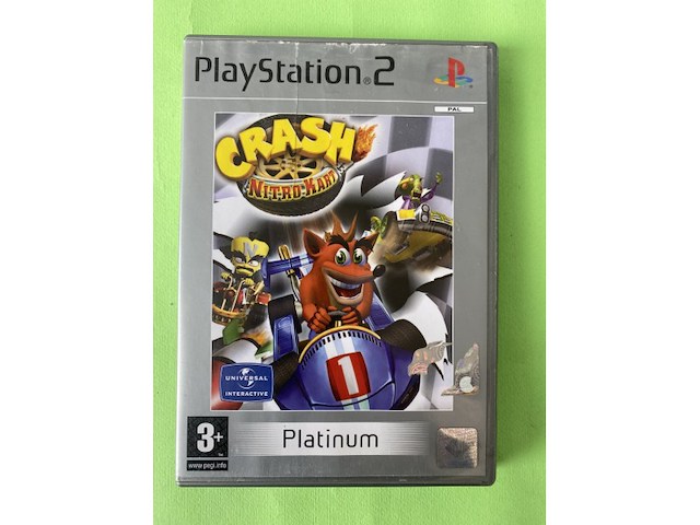 Crash Nitro Cart - PS2 igrica Retko
