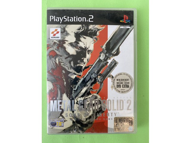 Metal Gear Solid 2 Sons of Liberty - PS2 igrica