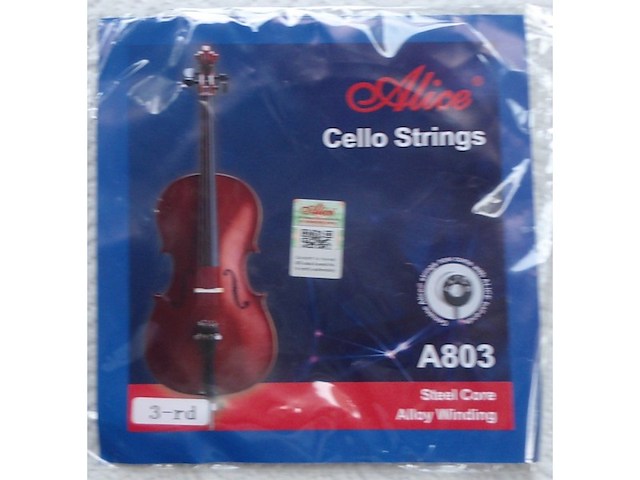 G žica za violončelo (3. žica)