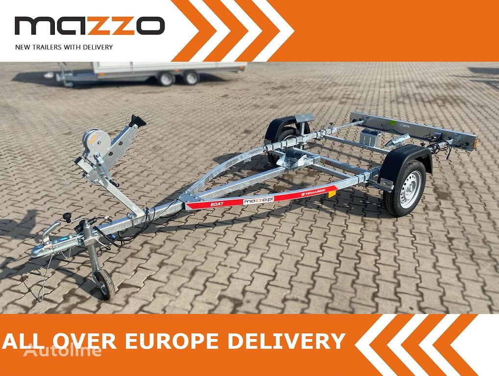 Nova Temared DELIVERY! Light boat trailer B05/058/18, 430x177cm,boat up to 4, prikolica za čamac