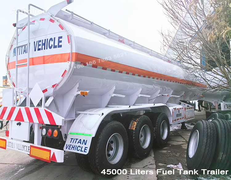 Novi 45000 Liters Fuel Tanker Trailer for Sale in Mali prikolica cisterna za gorivo