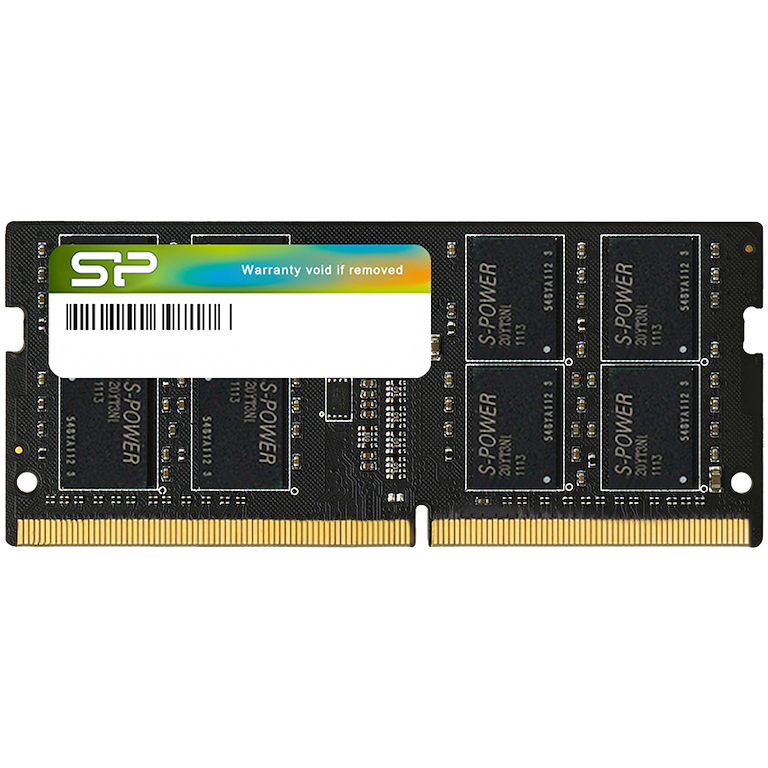 RAM memorija Silicon Power DDR4-3200 CL22 16GB DRAM DDR4 SO-DIMM Notebook 16GBx1, CL22, EAN: 4713436144151ID EK000596700