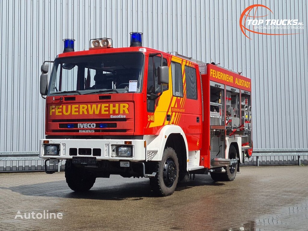 IVECO 135 E24 Euro Fire 4x4 -1600 ltr -Feuerwehr, Fire brigade - Exped vatrogasno vozilo
