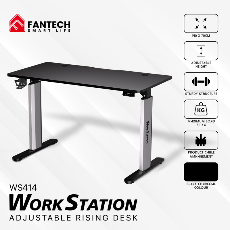 Sto Gaming Fantech WS414 Work Station crni