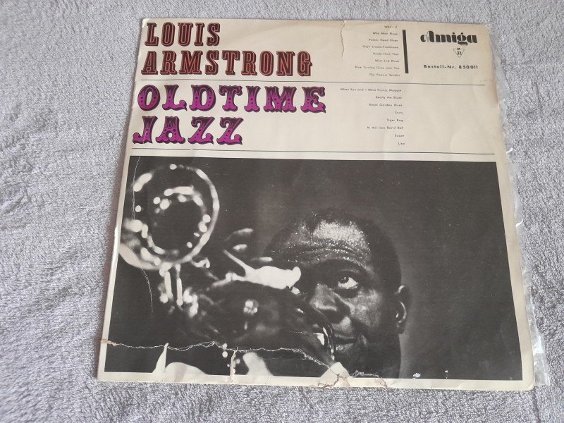 Louis Armstrong - LP Oldtime Jazz / Germany print