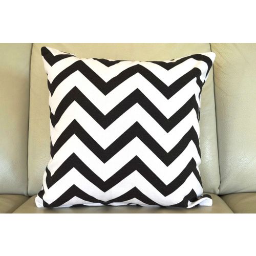 Jastučnica Zig zag black 40x40 2030-2