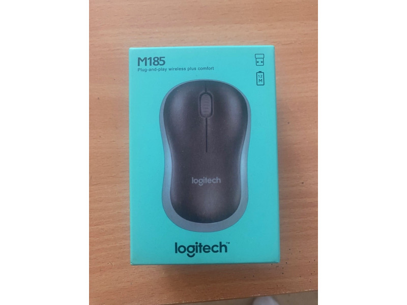 Logitech M185 bežični miš sa prijemnikom za računar NOV