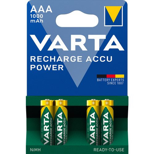 Varta Punjiva baterija HR03 1000mAh 4/1 (pakovanje 4 kom)