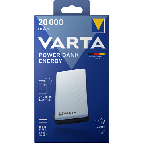 Varta Powerbank eksterna baterija Energy 20000mAh