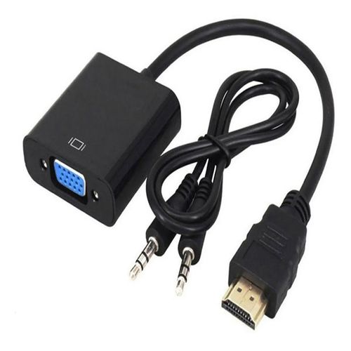 Linkom Adapter-konvertor HDMI na VGA (m/ž)+ audio