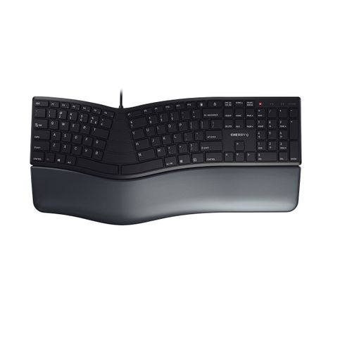 Cherry KC-4500 ergonomska tastatura, USB, YU, crna