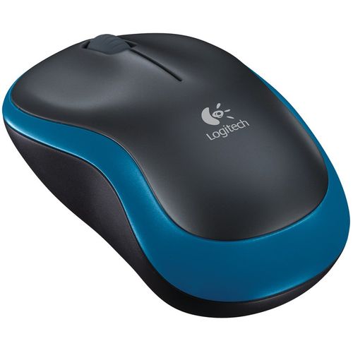 Logitech bežični miš M185 - EER2 - plavi