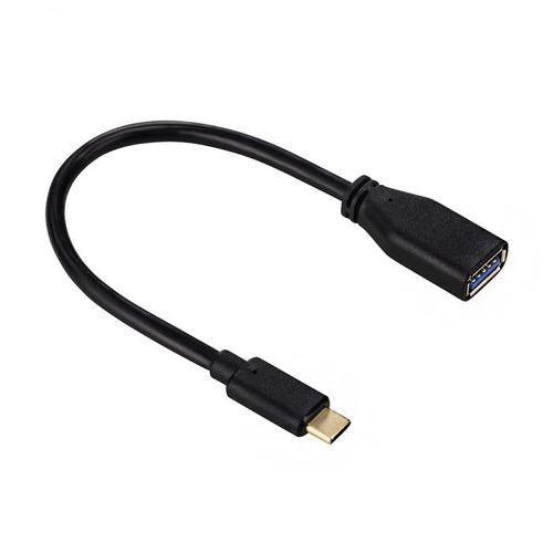 OTG kabl 0.15m USB-C muski na USB-A zenski, 5GB/s pozlata