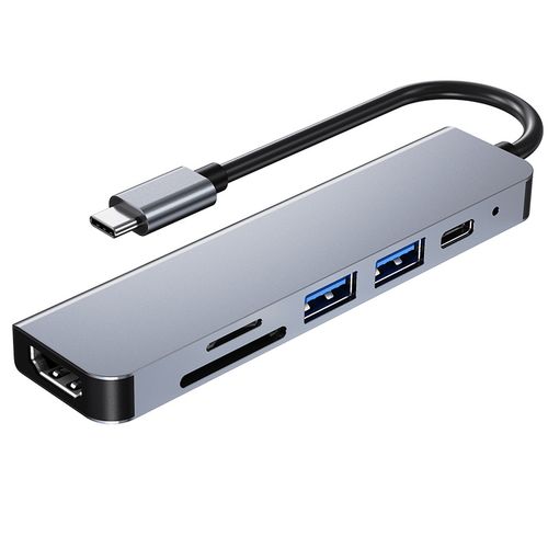 Adapter-konverter USB Tip C 3.1 na HDMI/3xUSB