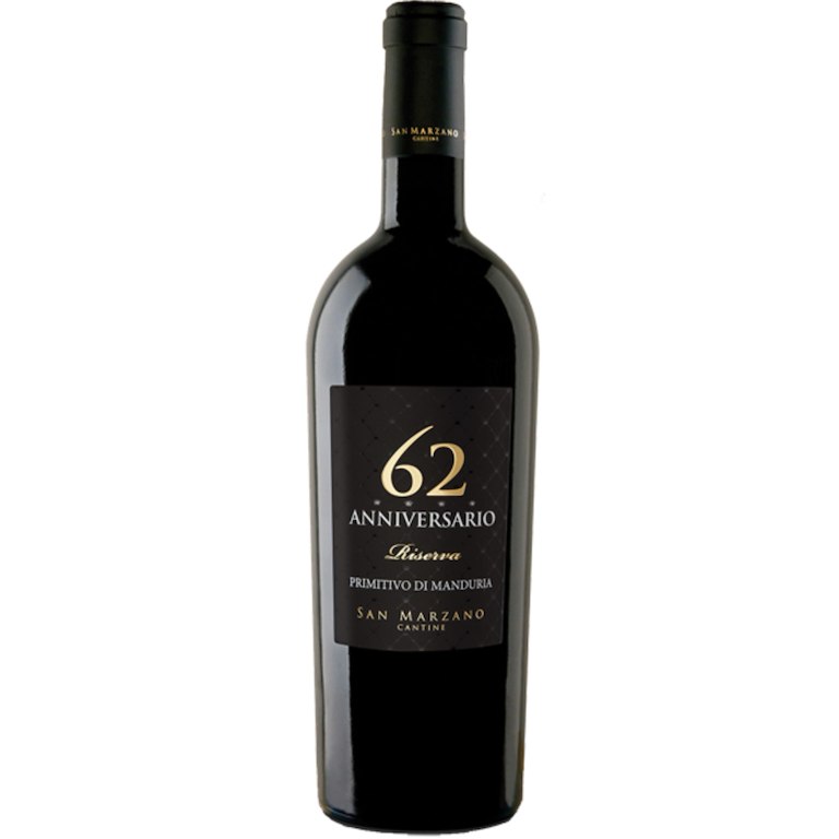 Vino SM Anniversario 62 Primitivo 0,75L