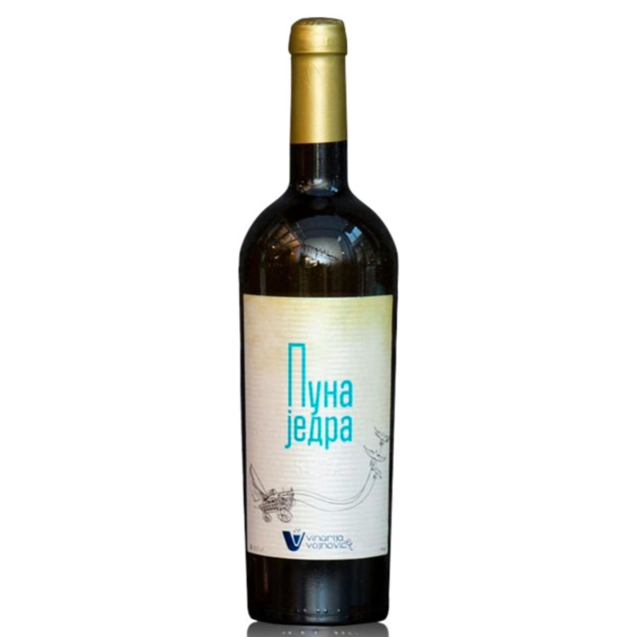 Vino Vojnovic Puna jedra bela 0,75L