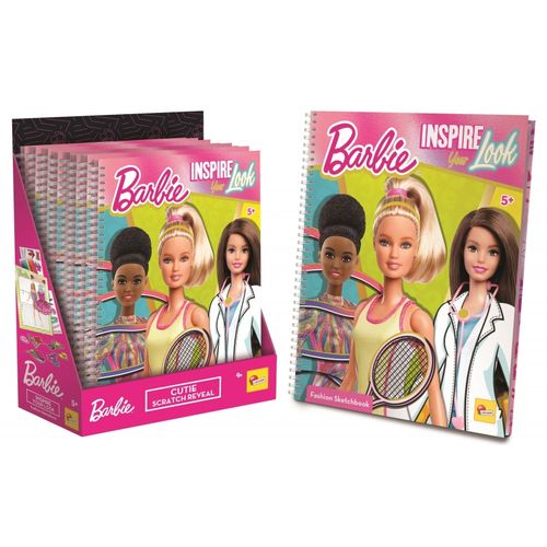 Barbie Sketch Book Inspire Your Look Lisciani 12617