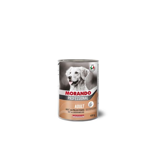 Morando Dog Prof Adult Pate Piletina i Jetra 400g konzerva