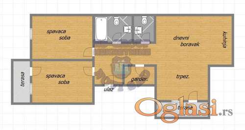 Odličan trosoban stan na Salajci!