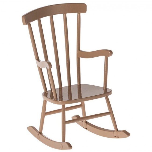 Maileg - Drvena stolica za ljuljanje puder