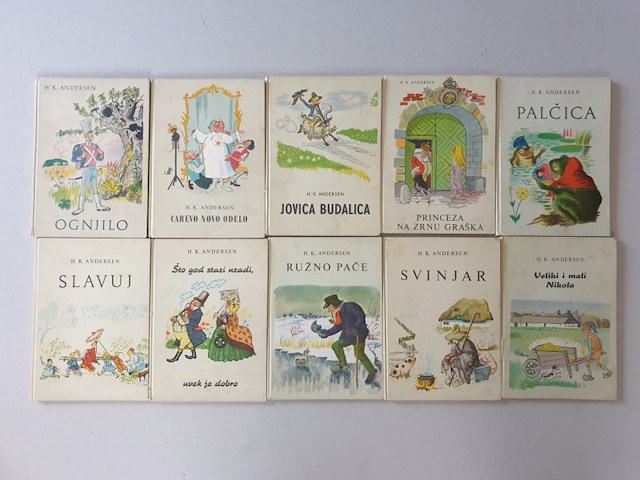 H. K. Andersen Bajke 1 - 10, Latinica