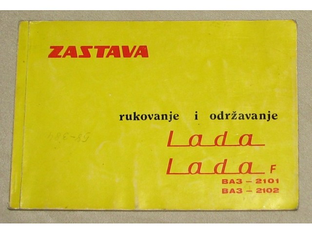 LADA 2101 2102 rukovanje i održavanje