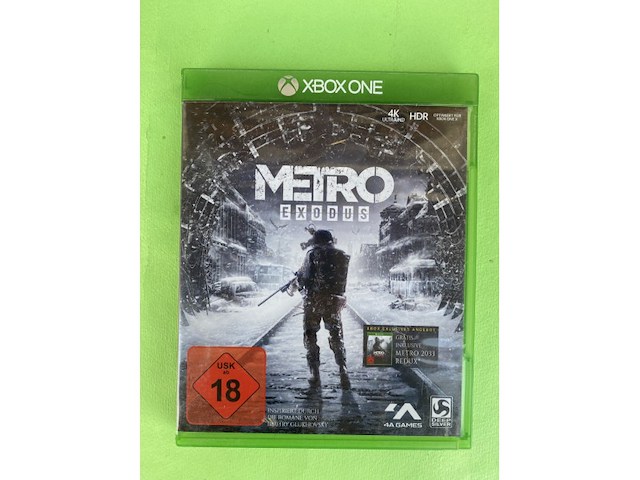 Metro Exodus - Xbox ONE igrica