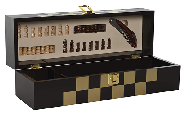 Vinski set Chess Dark Brown 36x11x12