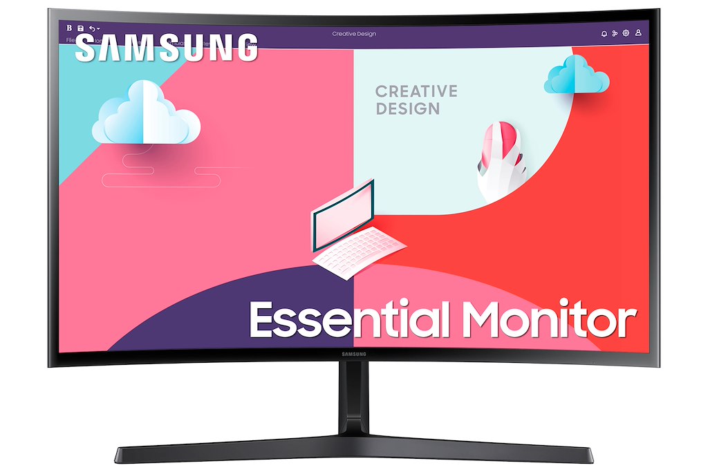 Samsung LS24C366EAUXEN VA zakrivljeni monitor 24"